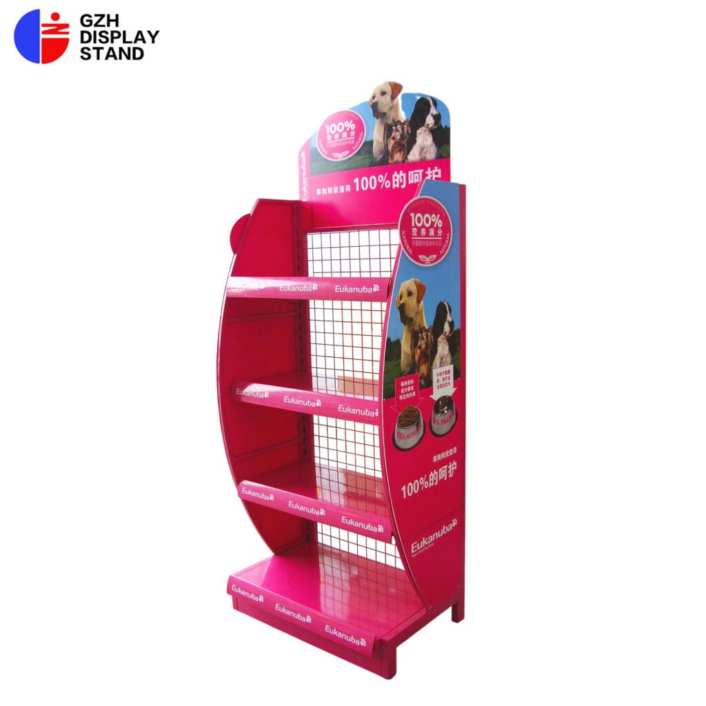 GZH-302 Pet food display stand - GZH Dispaly Stand